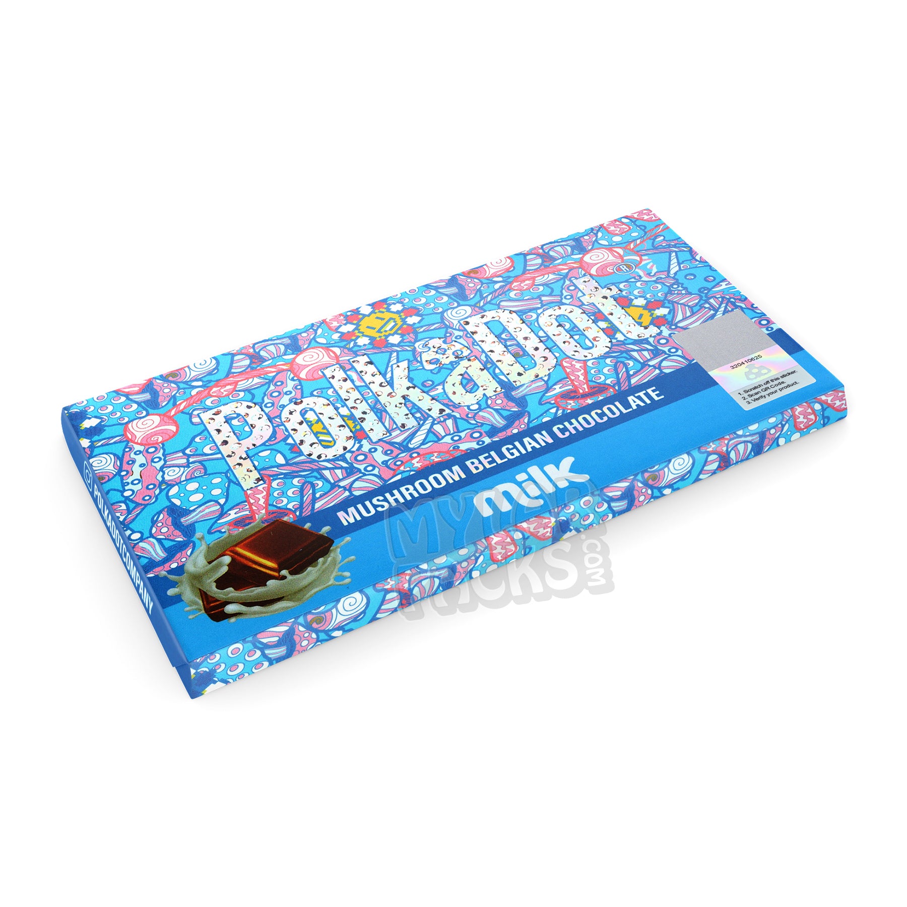 Polkadot Belgian Mushroom Bar Mylar - Shrooms Packaging ...