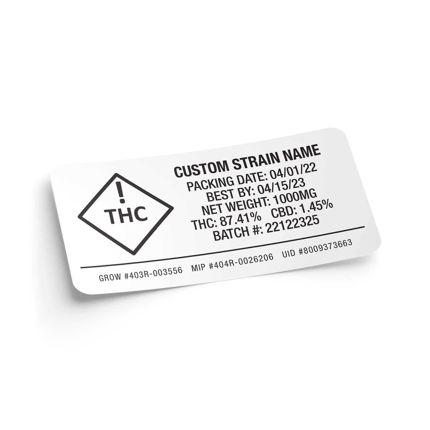 Custom Colorado Cannabis Labels - Compliant Strain Stickers ...